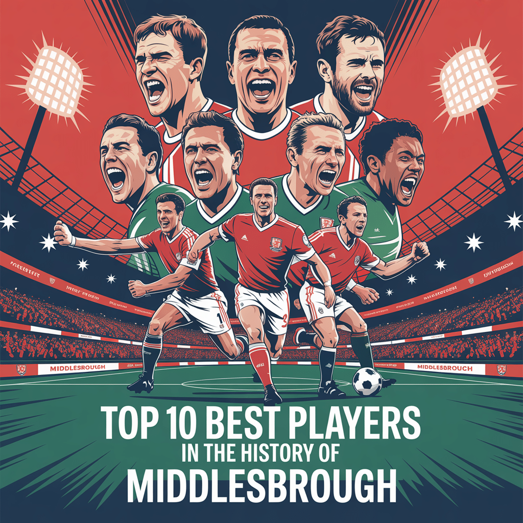 The Top Ten Best Middlesbrough Players of All Time
