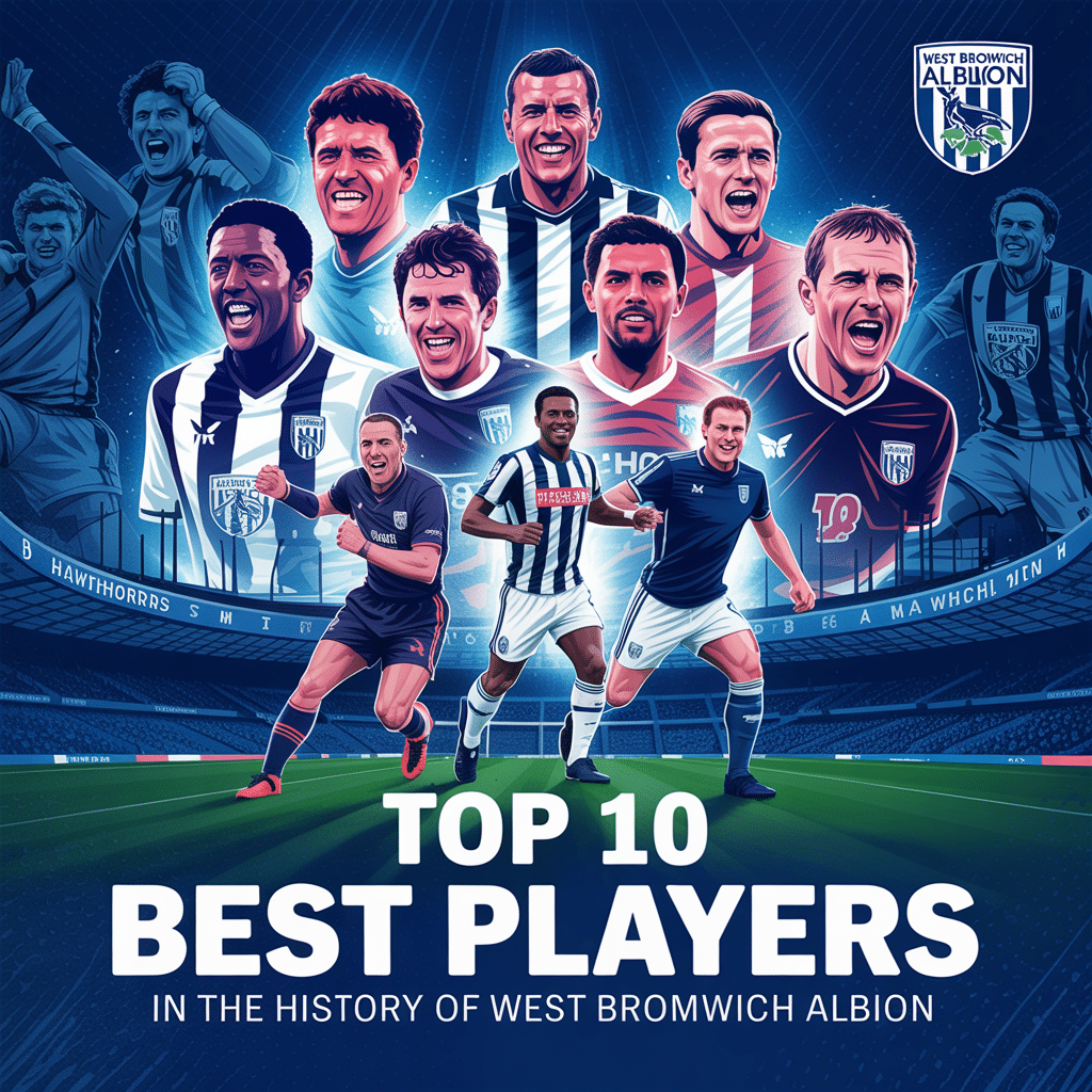 The Top Ten West Bromwich Albion Players of All Time